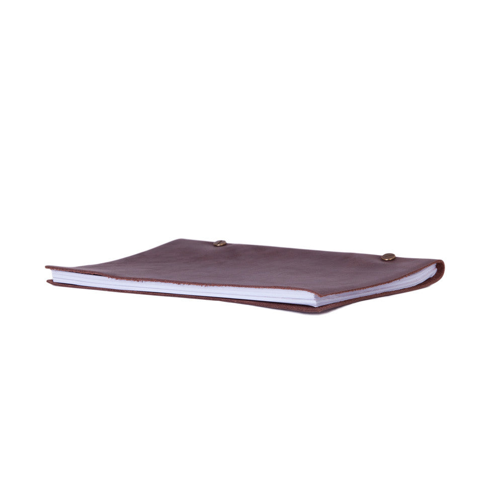 Staple Notepad - Dark Brown – BNVVT - Bon Vivant